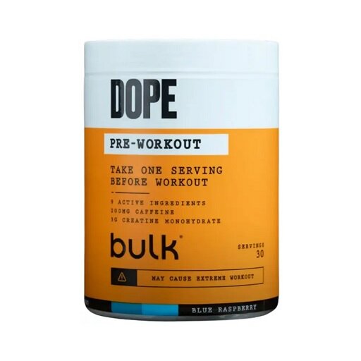Bulk Dope Pre-Workout – 30 Portionen | 200 mg Koffein